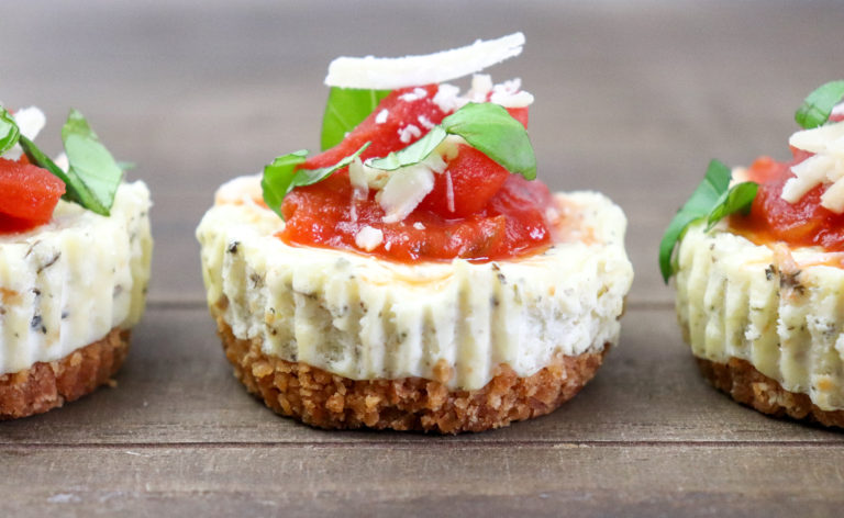Mini Savory Italian Cheesecakes - Brunch With The Brittains